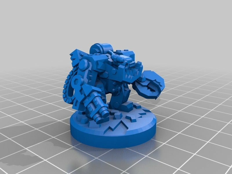 🌃 Forbidden Stars Ork Mega Nob・Free STL File for ・Cults