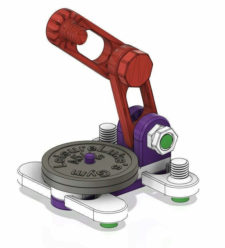 Free STL file Weighted Base for 600% Size Arm - by LeisureLuke 💪 ・3D ...