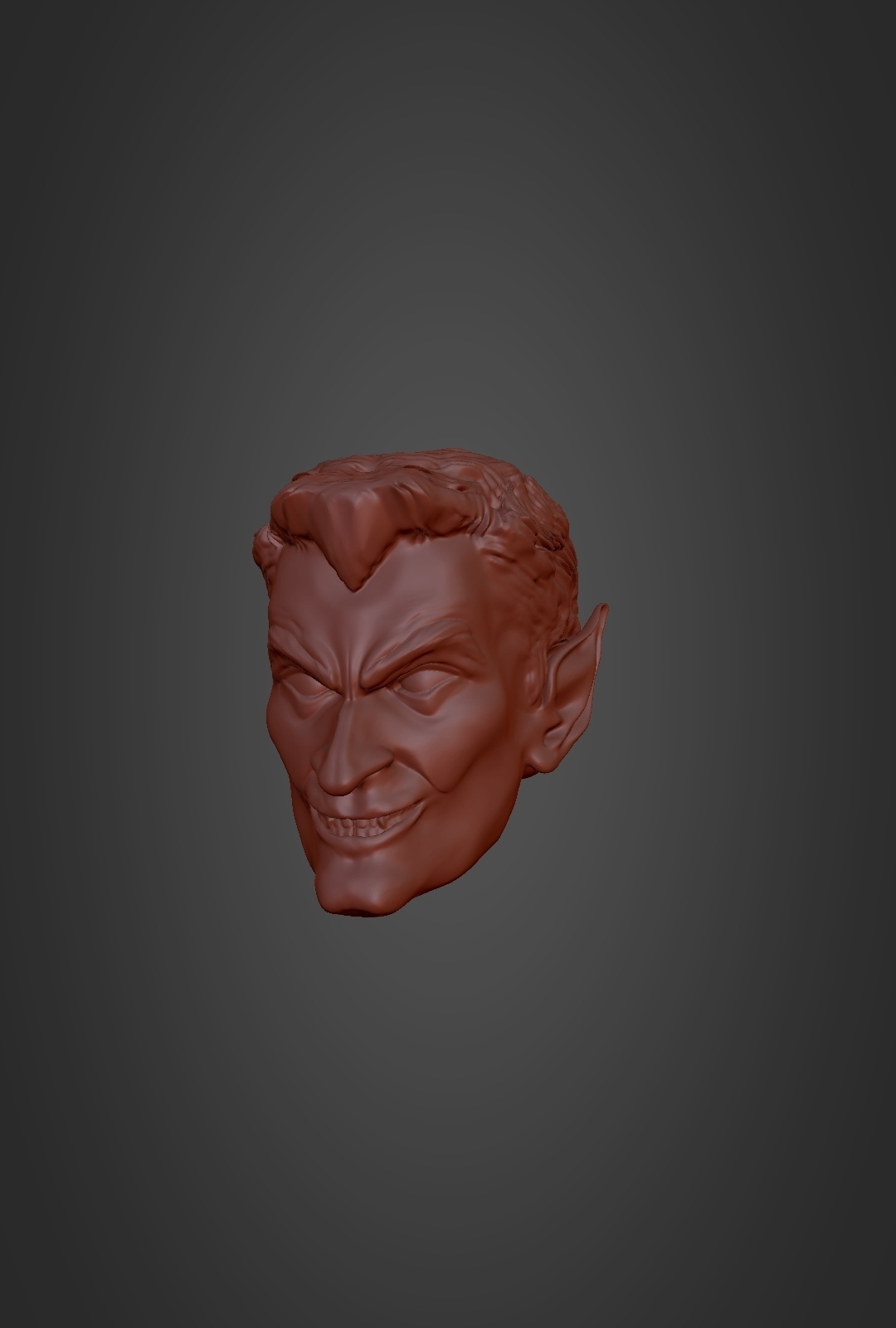 3D file Head sculpt nightcrawler 👾 ・3D printer model to download・Cults