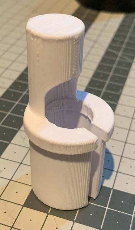 Free STL file Pixel star pvc pipe mount ⭐ ・Template to download and 3D ...