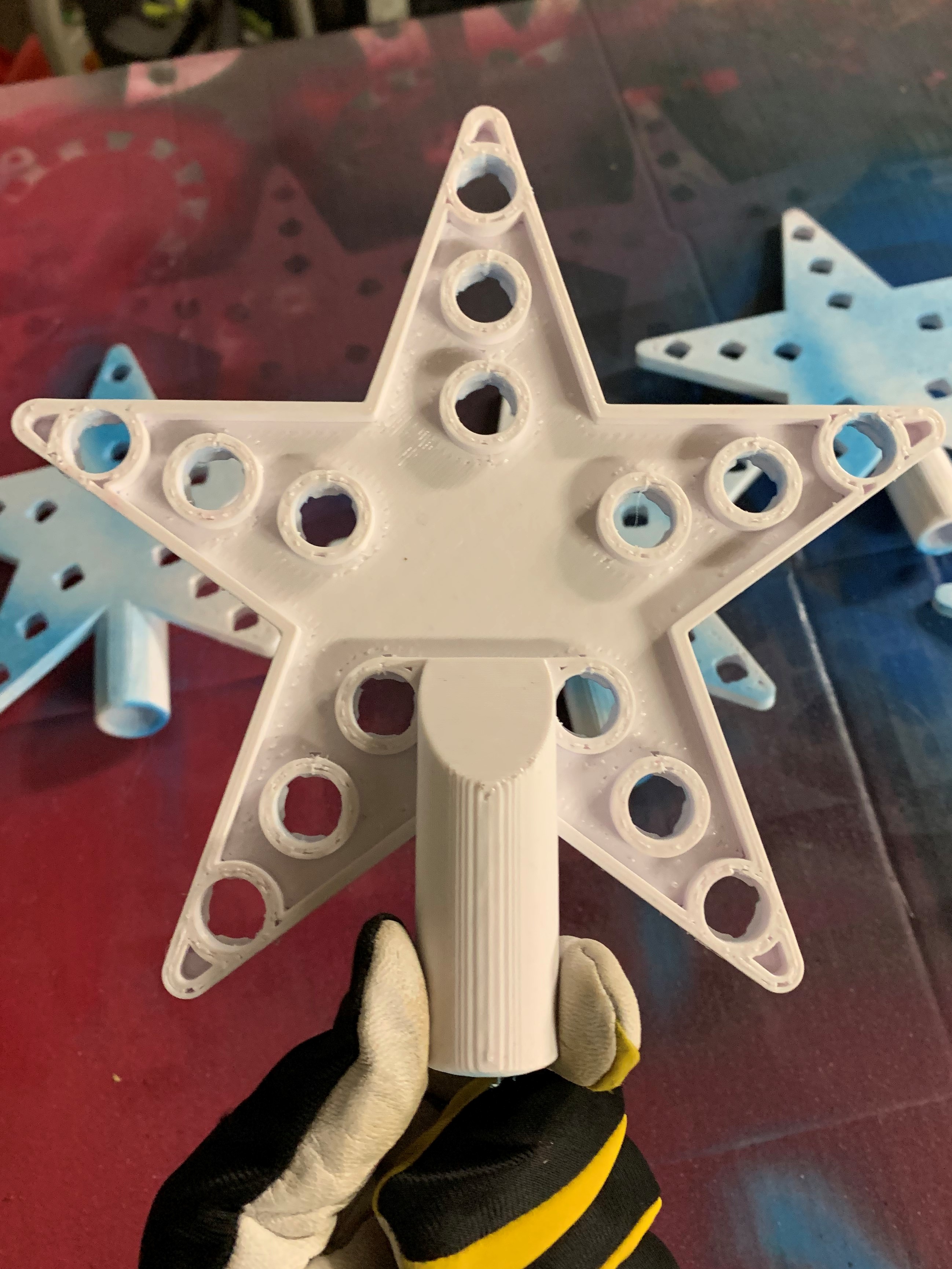 ⭐ Mini Star for pvc pipe・Free STL File for ・Cults