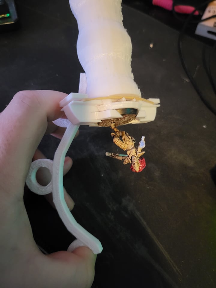 🖼️ Ergonomic Painting Grip / Handle for square, round and hex bases ...