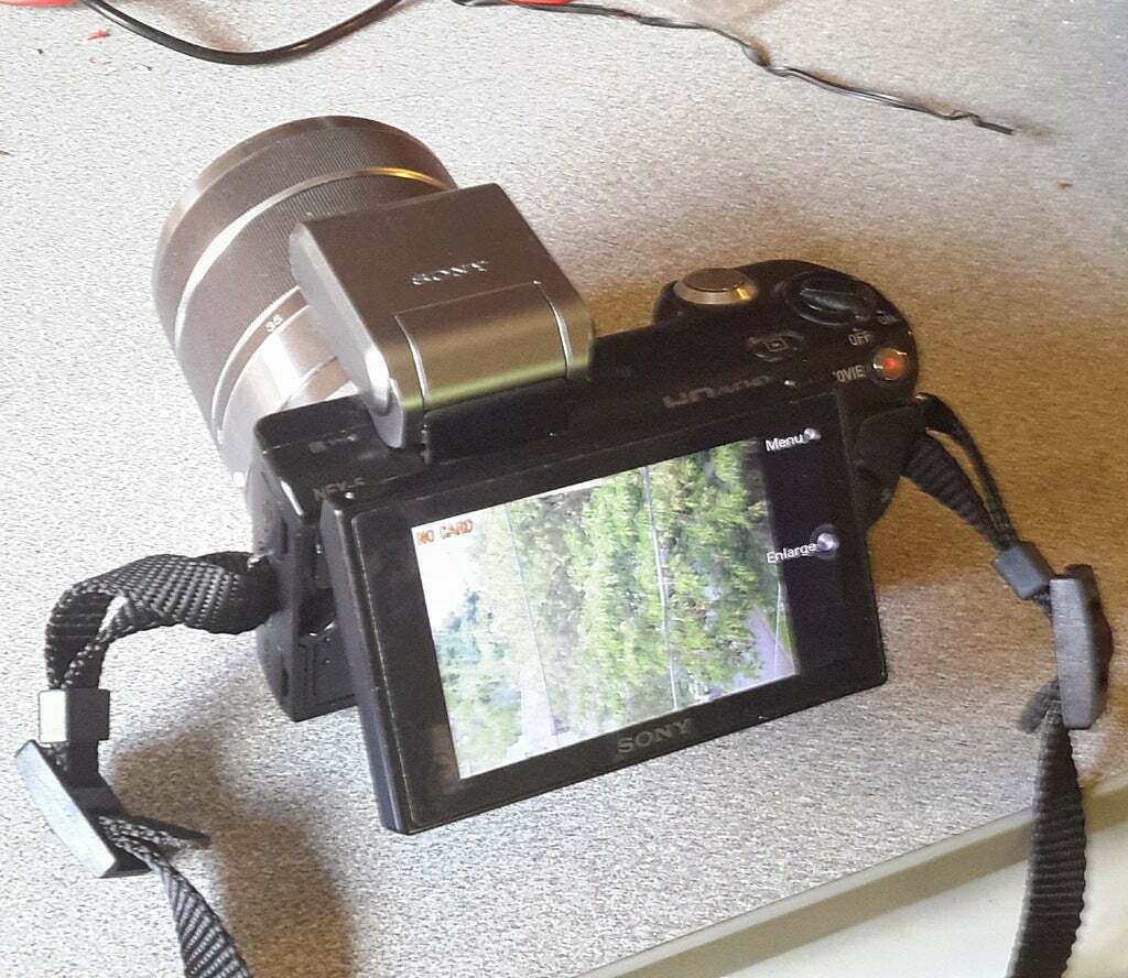 📷 Sony NEX-5 Camera Screen Sun Shield・Free STL File for ・Cults