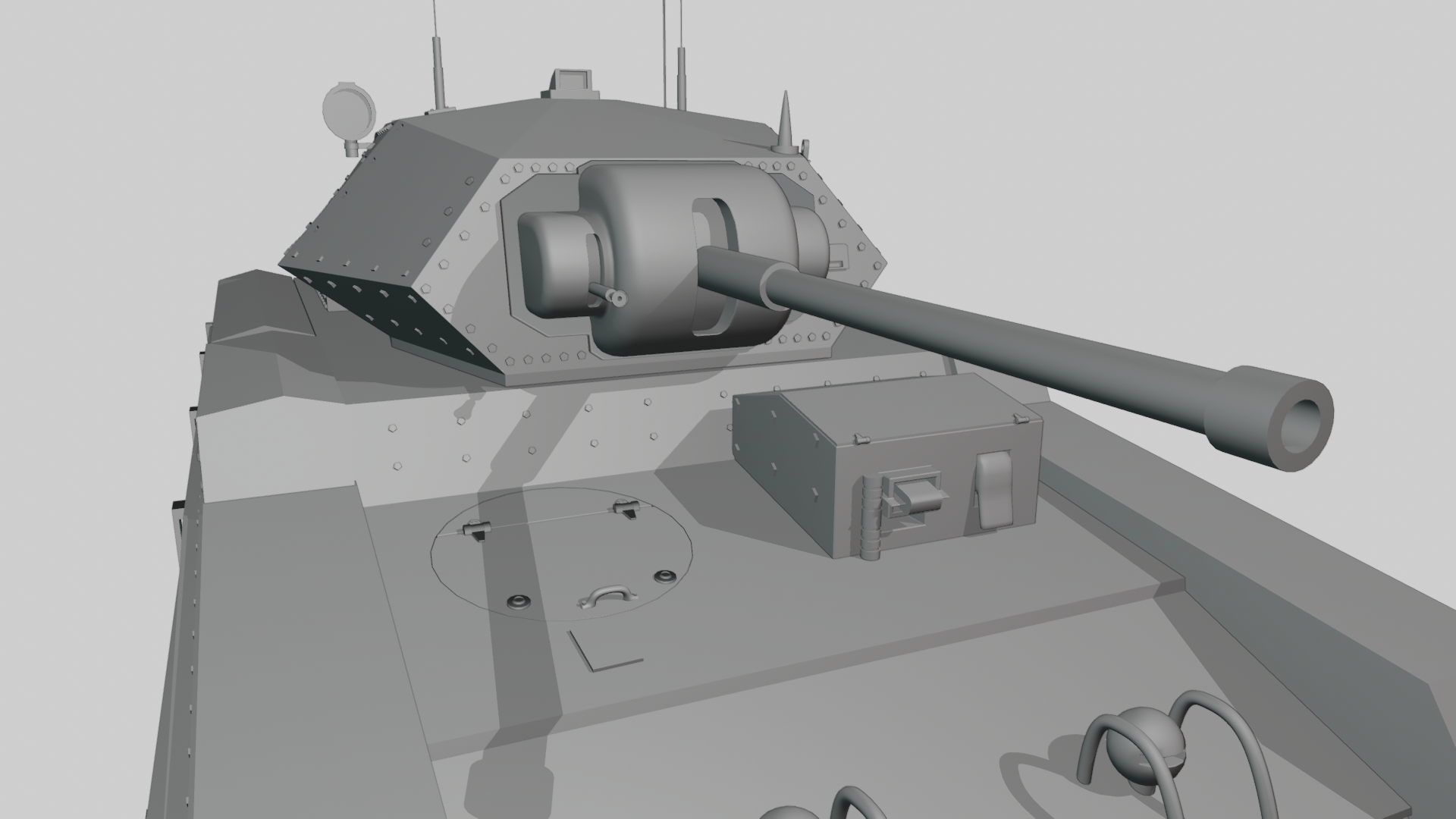 🪖 Crusader Mk II Tank・ STL File for ・Cults