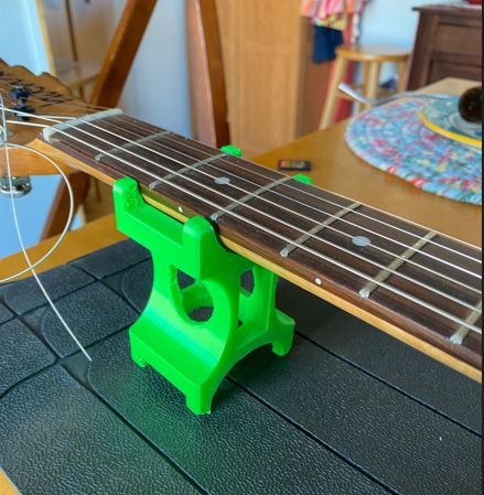 Free 3D file Guitar Neck Rest 🎸 ・3D printer model to download・Cults
