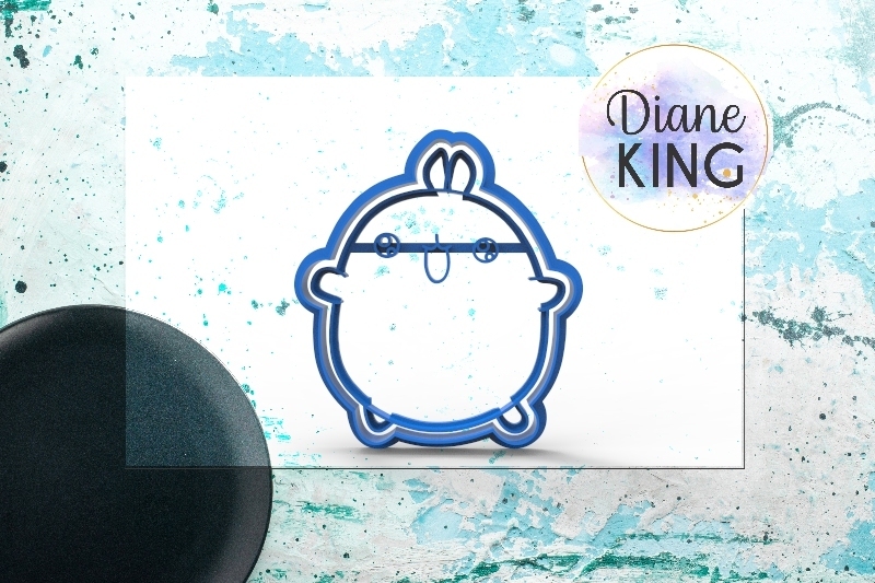 STL file chubby rabbit 🐇 ・3D printer design to download・Cults