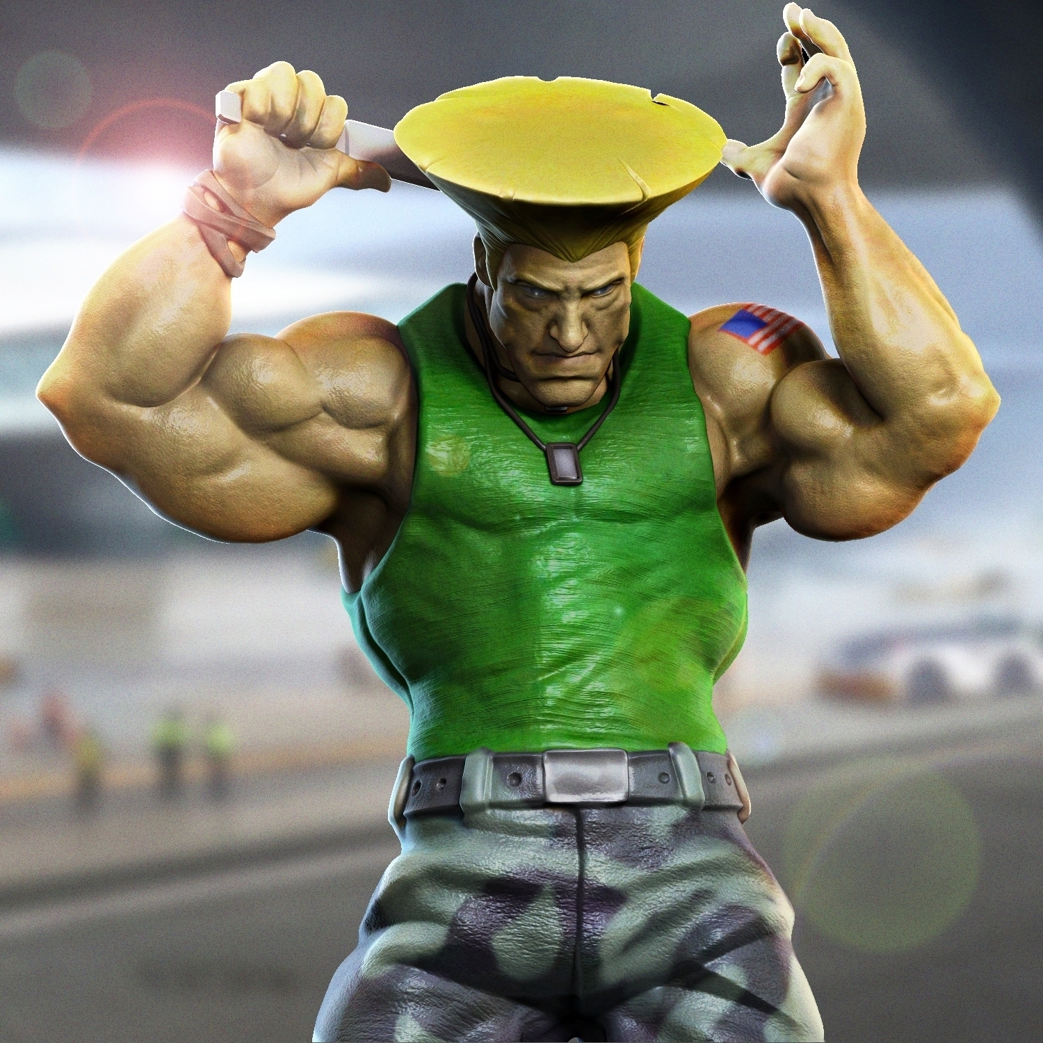 OBJ file guile wins 🎨 ・Model to download and 3D print・Cults