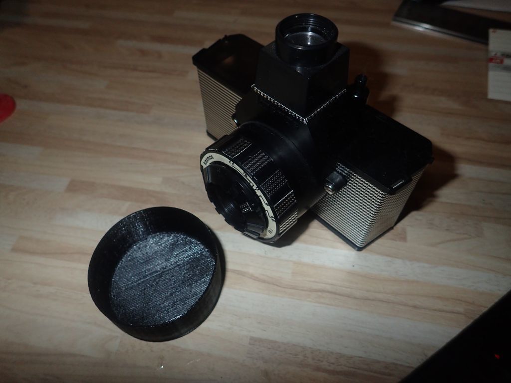 Free STL file Kosmos lens cover Lens cover 👽 ・Template to download and ...