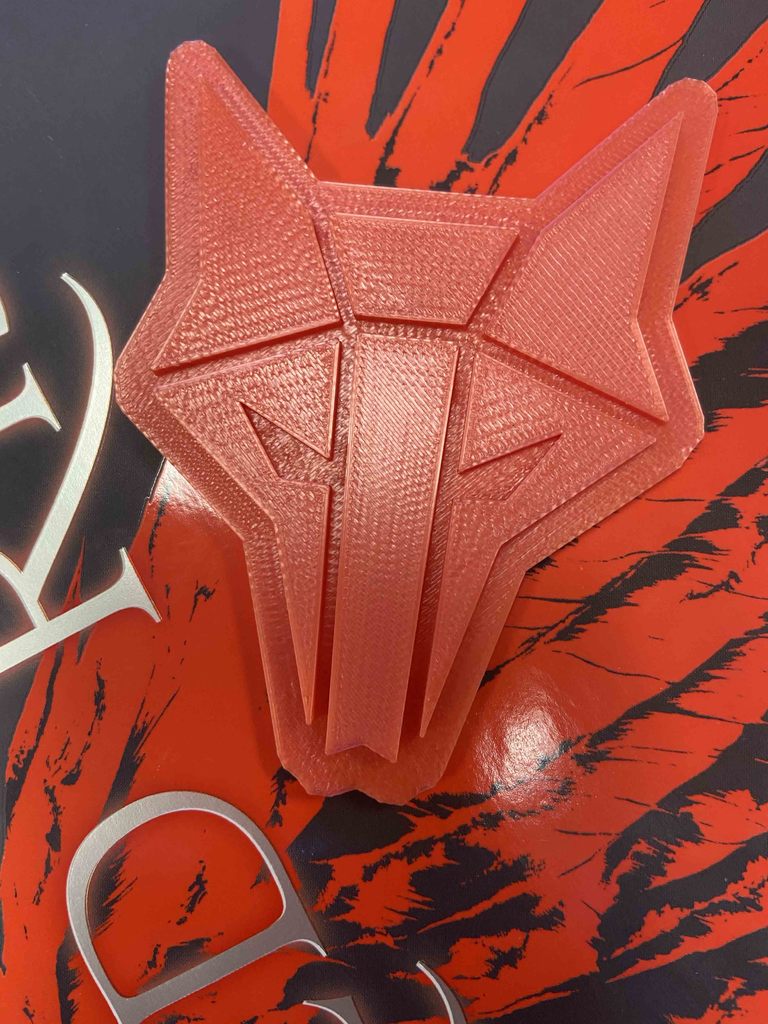 🐺 Red Rising Howler Wolf・Free 3D File for ・Cults