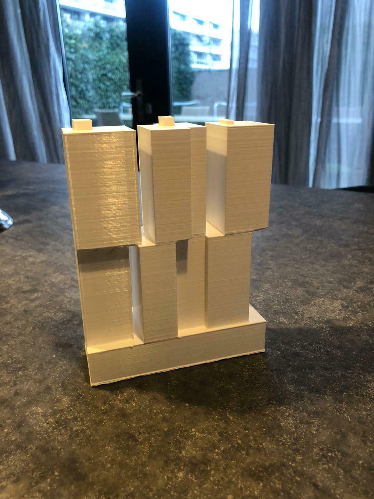 3D file Skyline Rotterdam - Head of south 🏙️ ・Model to download and 3D ...