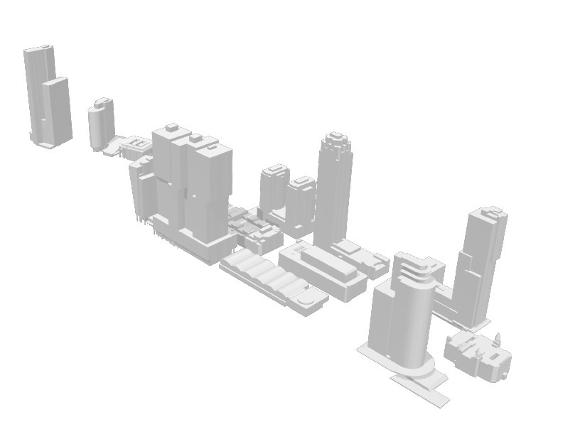 3D file Skyline Rotterdam - Head of south 🏙️ ・Model to download and 3D ...
