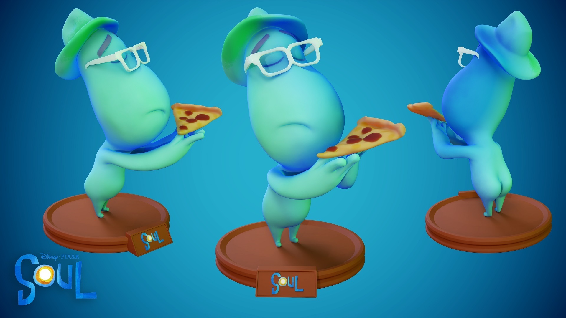 3D file Joe Gardner - Soul Disney Pixar 3D print model - 3D print model ...