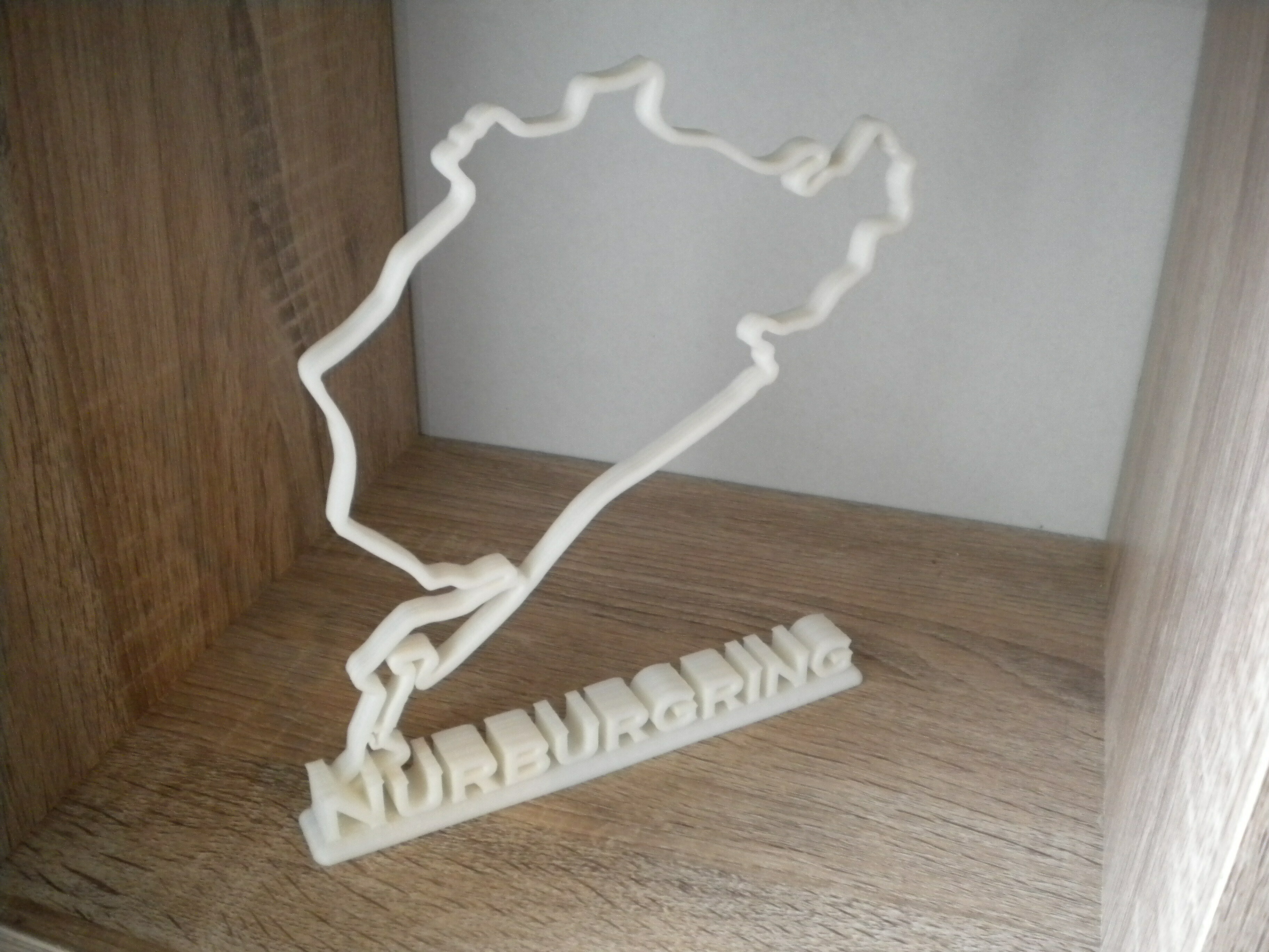 STL file Nurburgring Track Freestanding Race Track 🏎️ ・3D printing ...