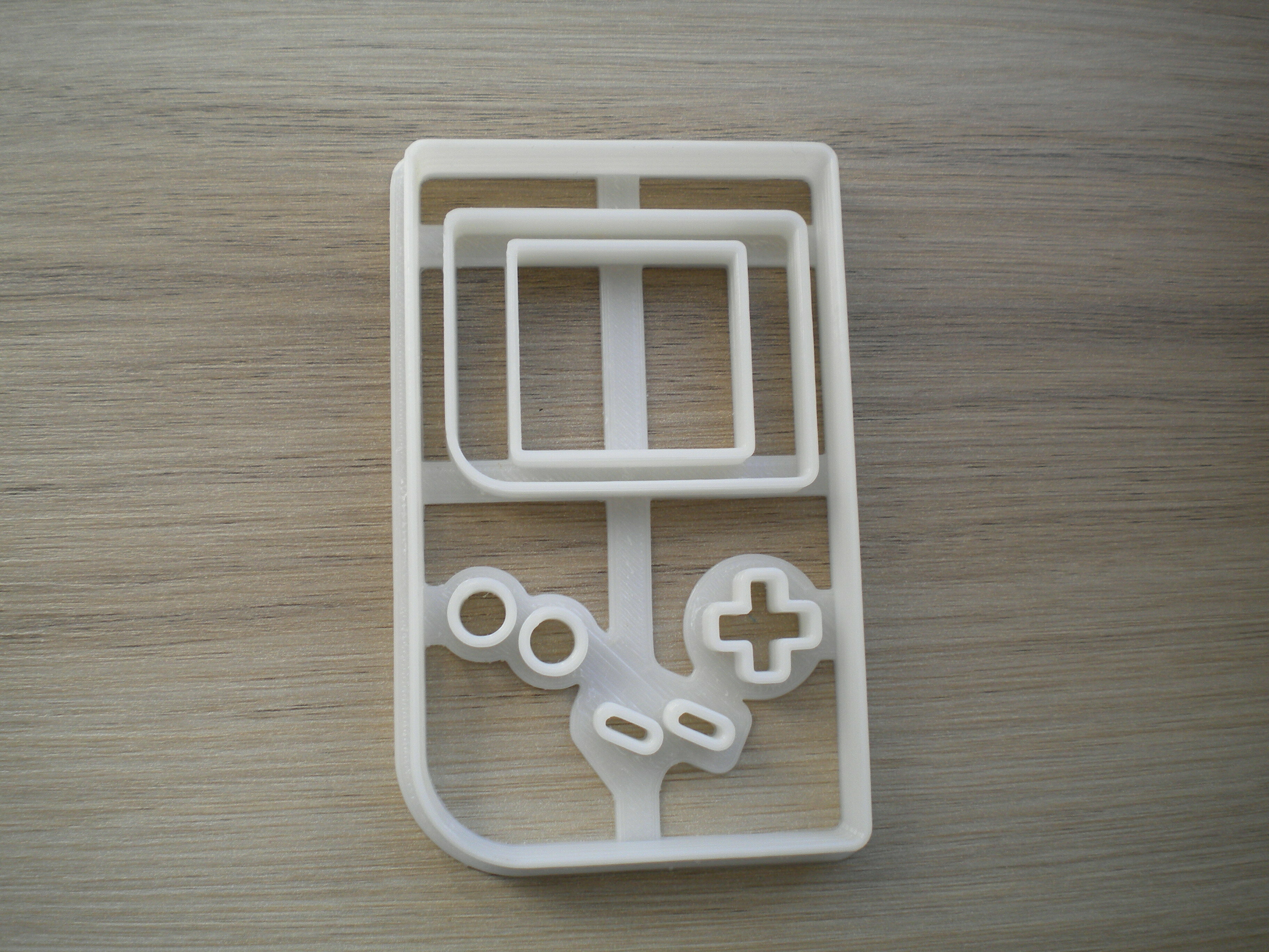 STL file GameBoy Cookie Cutter Small Game Boy 3D model 🍪 ・3D print ...