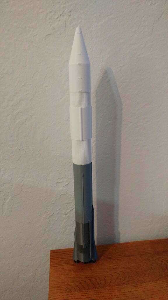Free STL file Atlas Centaur Rocket 🚀 ・3D printer model to download・Cults
