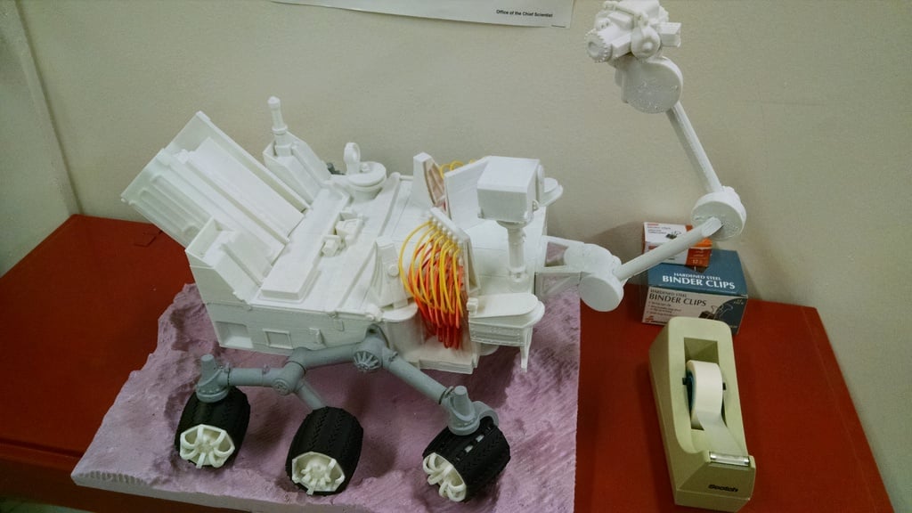 3D printed Mars Rover・Cults