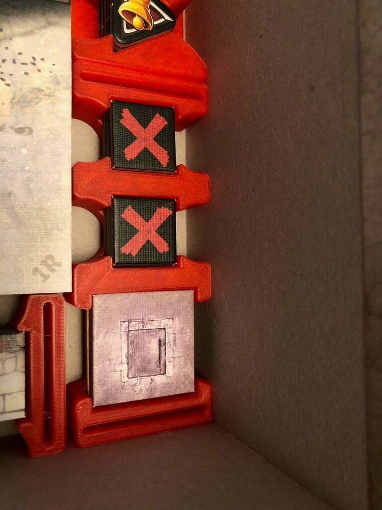 🎲 Zombicide: Black Plague token organizer・Free STL File for ・Cults