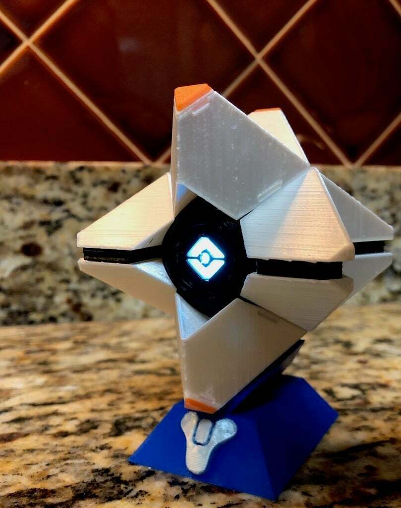 🎨 Multi Color Destiny Ghost Stand・Free STL File for ・Cults