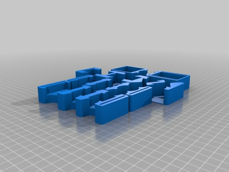 🎲 Zombicide: Black Plague token organizer・Free STL File for ・Cults