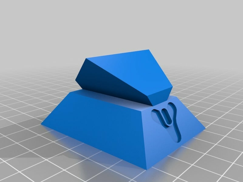 🎨 Multi Color Destiny Ghost Stand・Free STL File for ・Cults