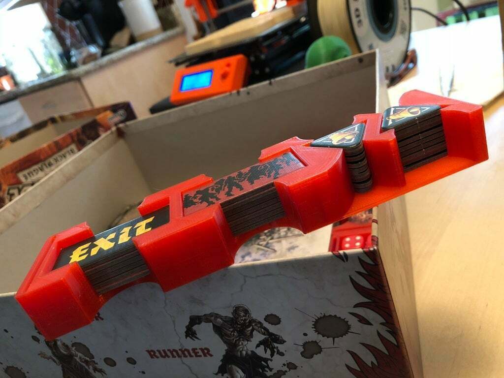 🎲 Zombicide: Black Plague token organizer・Free STL File for ・Cults