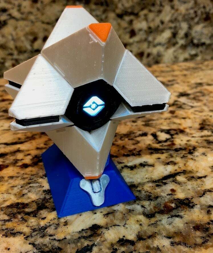 🎨 Multi Color Destiny Ghost Stand・Free STL File for ・Cults
