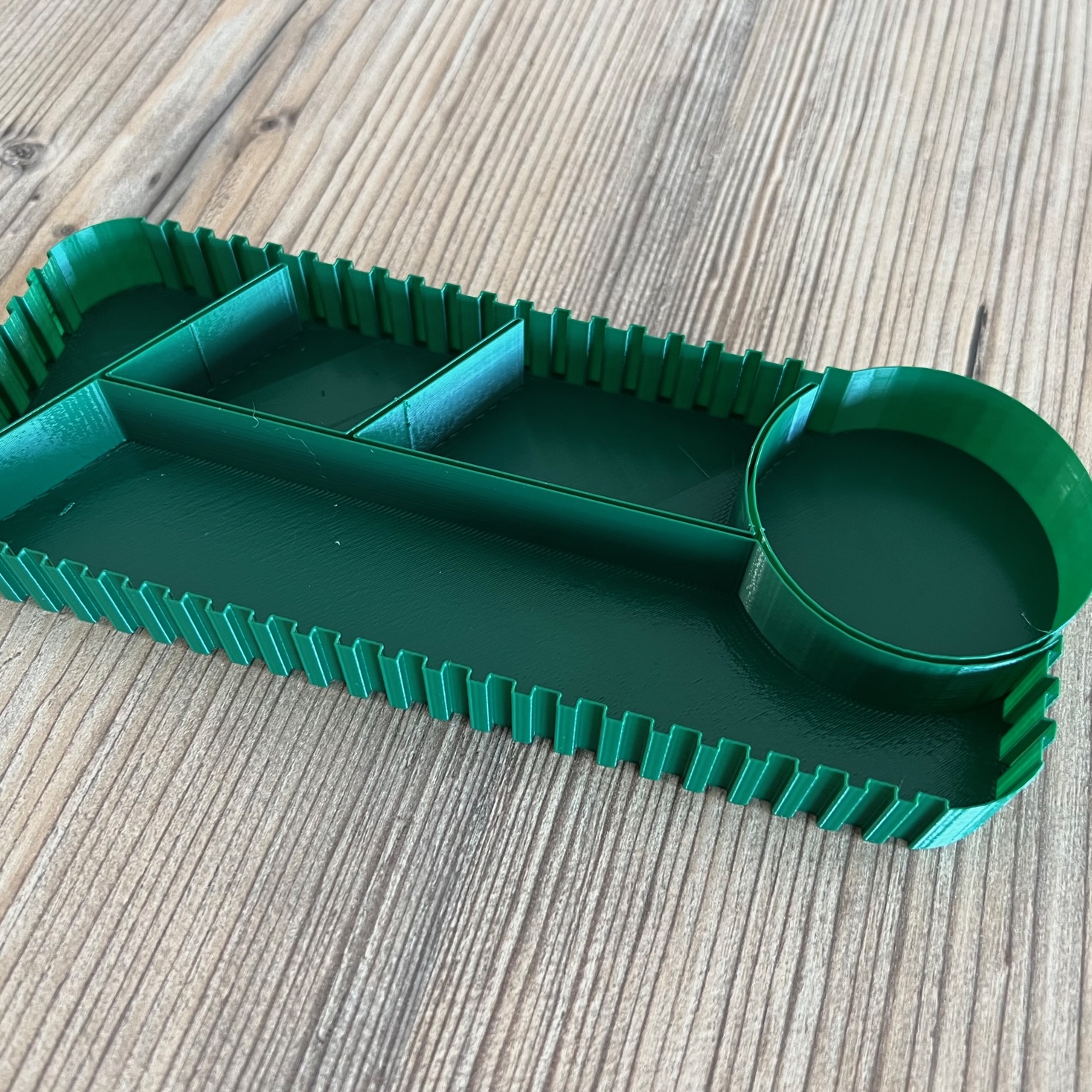 Free STL file Sectioned Desk Tray - Vase Mode 🏺 ・Template to download ...