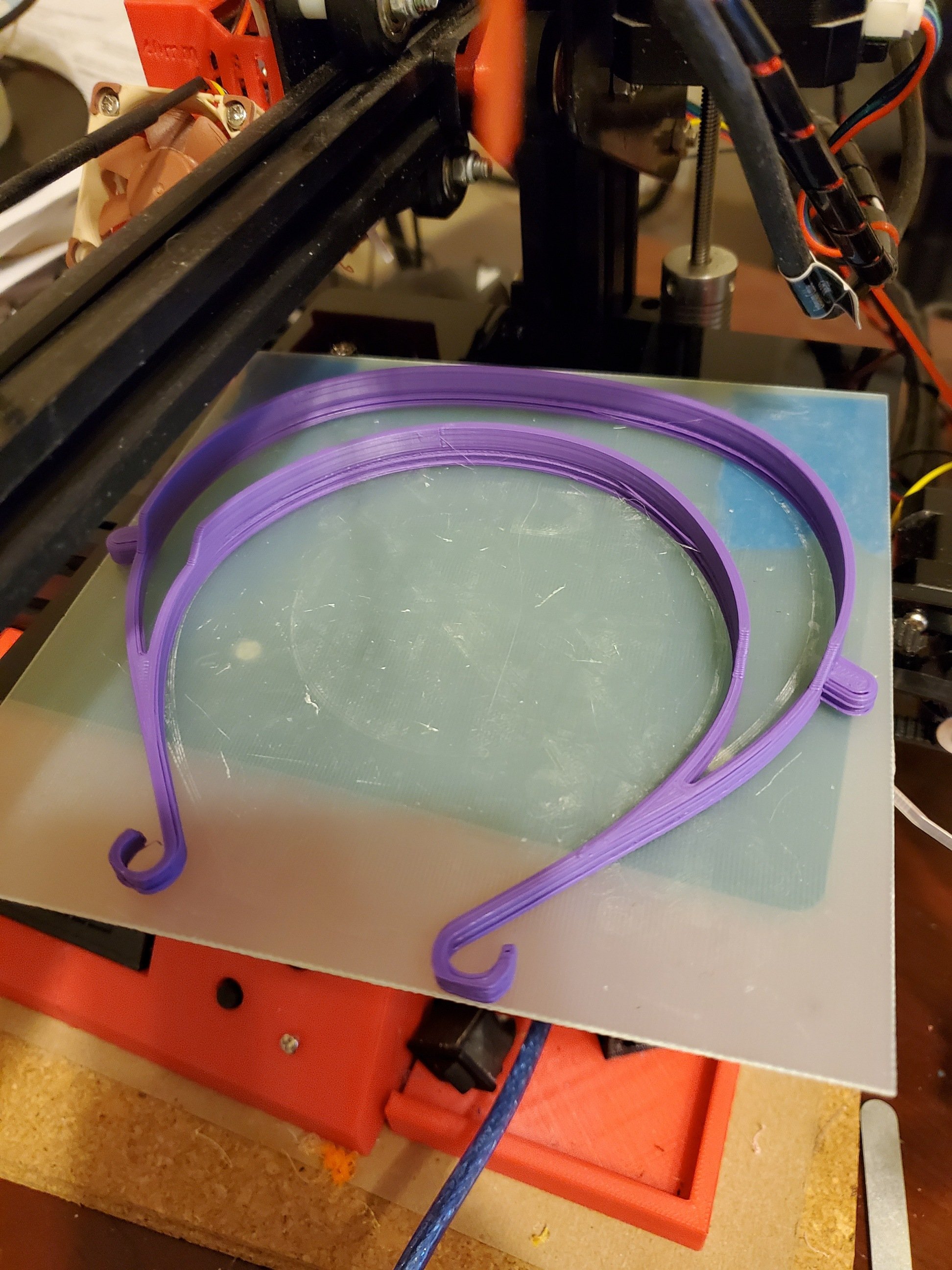 3D printable Visor Face Shield for Small Printer・Cults