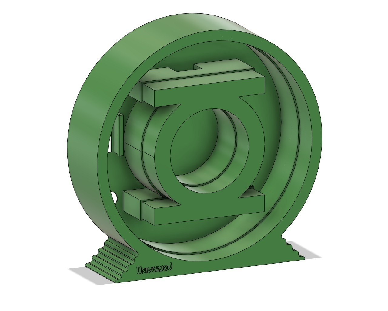 3D file Green lantern LED lamp - Green Lantern LED lamp 🏮 ・3D printing ...