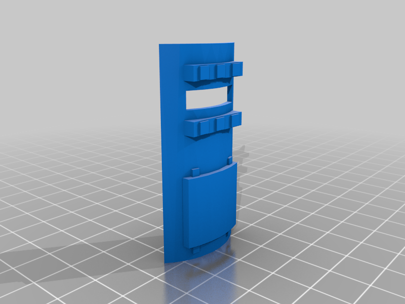 Free STL file SWAT Shield for Tabletop Gaming 🛡️ ・3D printer design to ...