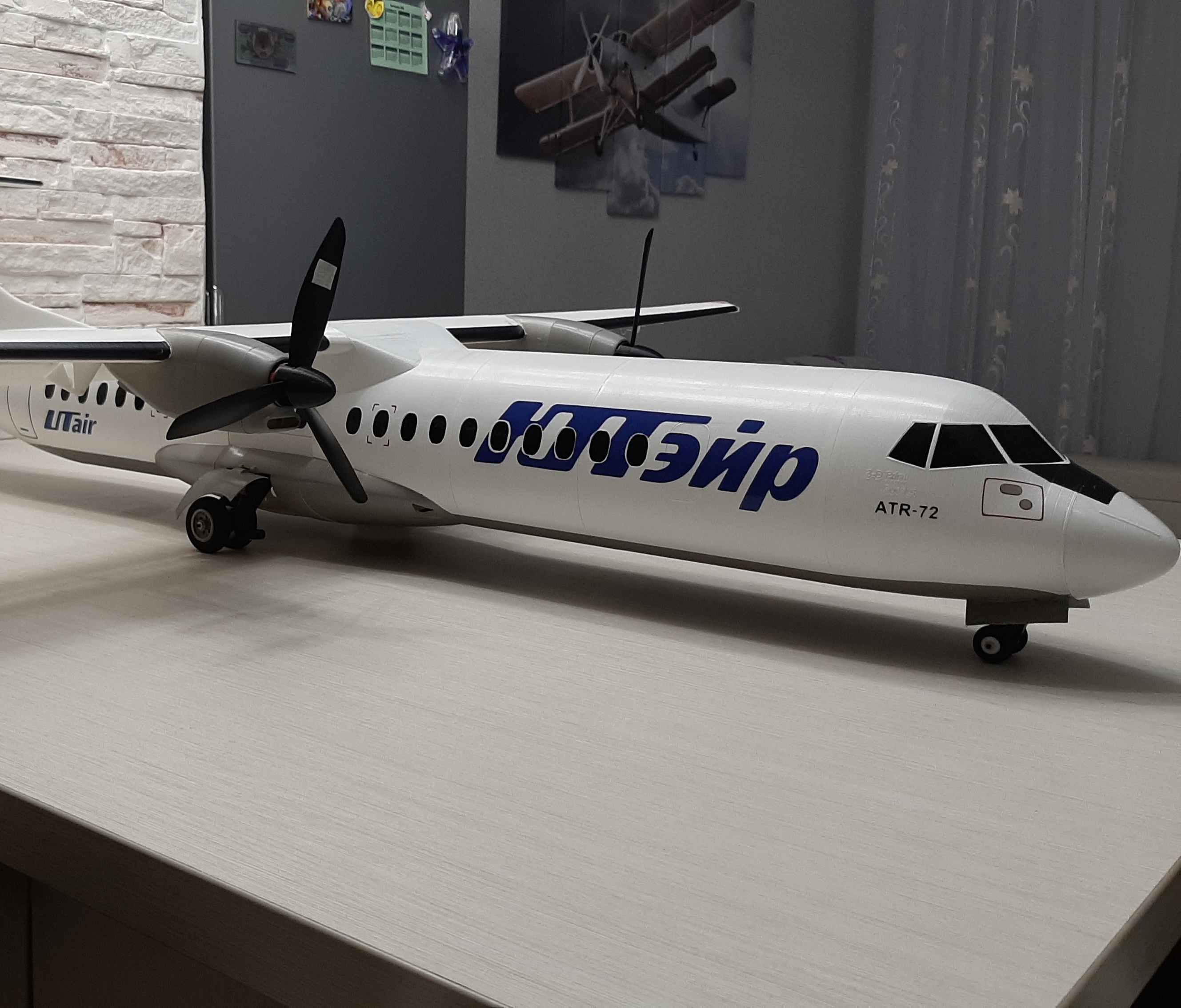 🛩️ ATR-72・ STL File for 3D printing・Cults