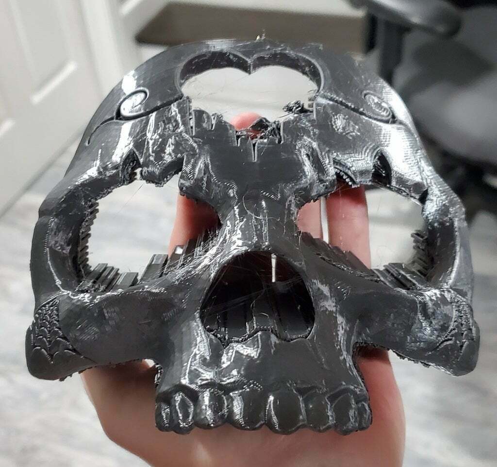 💀 Sugar Skull Mask・ STL File for 3D printing・Cults