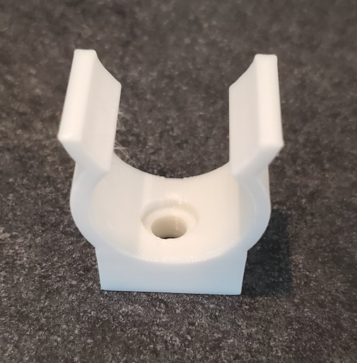 👽 3/4 PVC Clip with 10-24 inset・Free STL File for ・Cults
