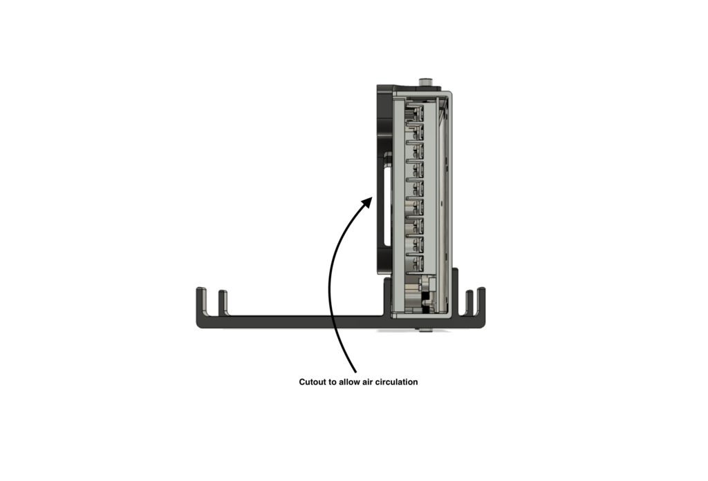 📦 50cal Ammo Box PSU Mount・Free 3D File for ・Cults