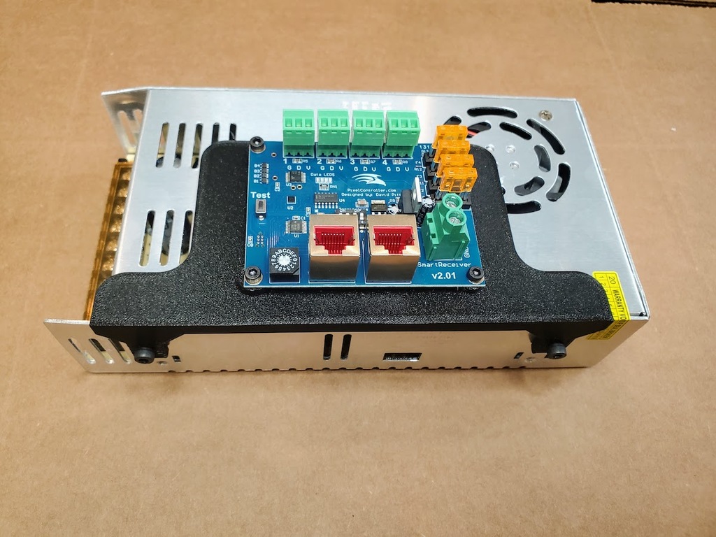 Free STL file Falcon V2 Smart Receiver PSU Mount 🔧 ・3D printable object to download・Cults