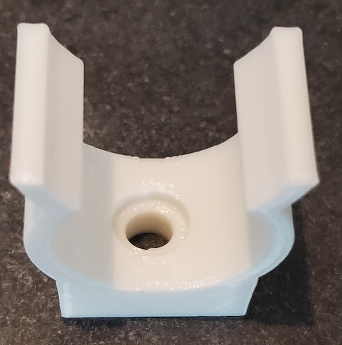 👽 3/4 PVC Clip with 10-24 inset・Free STL File for ・Cults