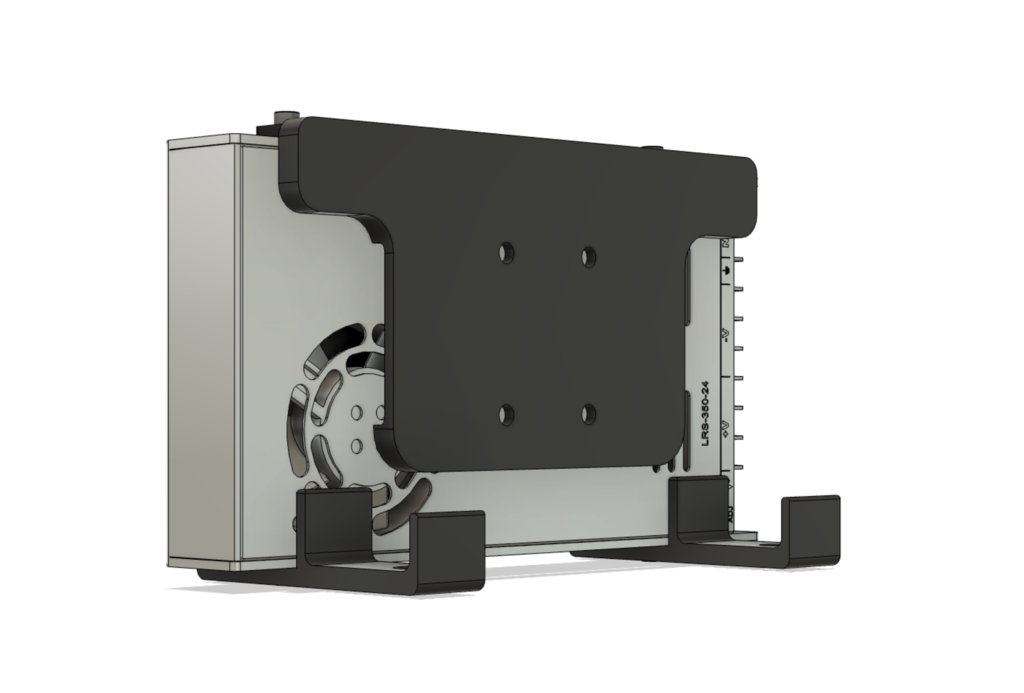 📦 30cal Ammo Box PSU Mount・Free 3D File for ・Cults