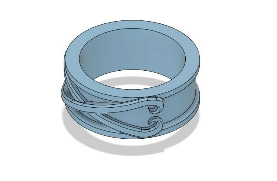 STL file Dragon Ball Time Ring 🐉 ・3D printer design to download・Cults