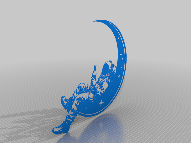 🛰 Space Boozer・Free 3D File for ・Cults