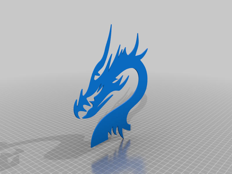 🐉 Dragon・Free 3D File for 3D printing and CNC machining - Laser cutting ...