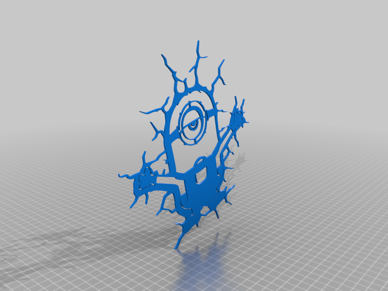 🖼️ Stuart in the Wall・Free 3D File for ・Cults