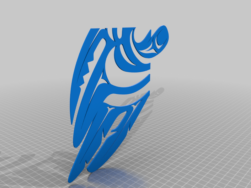 🐦 Totem Crow・Free 3D File for 3D printing and CNC machining - Laser ...