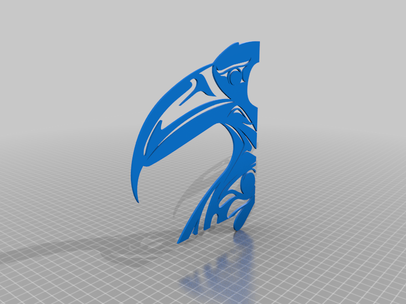 🐦 Totem Crow・Free 3D File for 3D printing and CNC machining - Laser ...