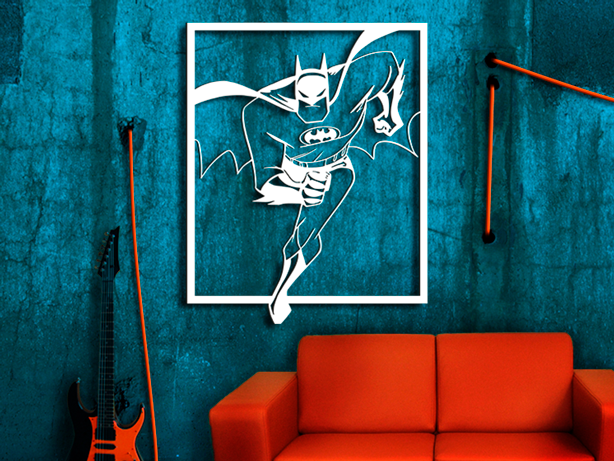 🎨 Batman・Free STL File for 3D printing and CNC machining - Laser ...