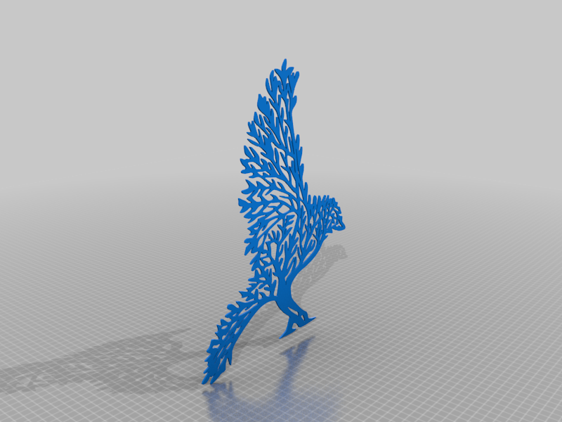 🐦 Crow・Free 3D File for ・Cults