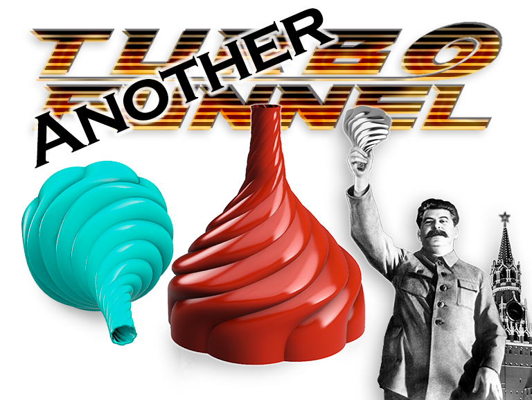 🏠 Another Turbo Funnel・Free STL File for ・Cults