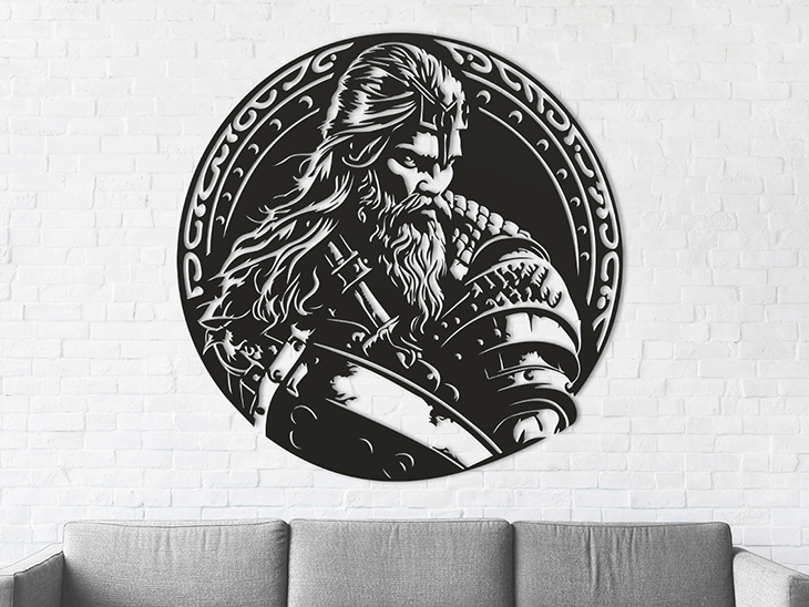 🎨 Viking・Free 3D File for ・Cults