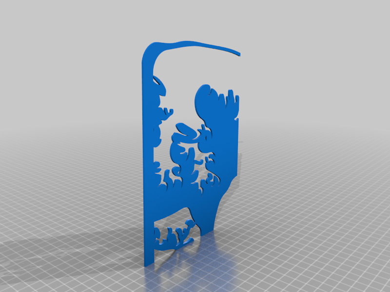 🌊 Wave・Free 3D File for 3D printing and CNC machining - Laser cutting・Cults