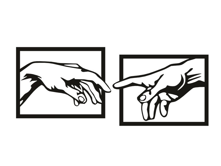 Free STL file Hands 🤲 (DXF)・3D printable model to download・Cults