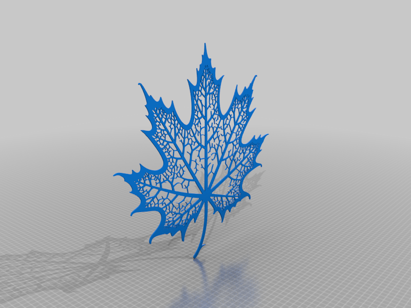 Free 3D file Maple Leaf 🍁 ・3D printer model to download・Cults